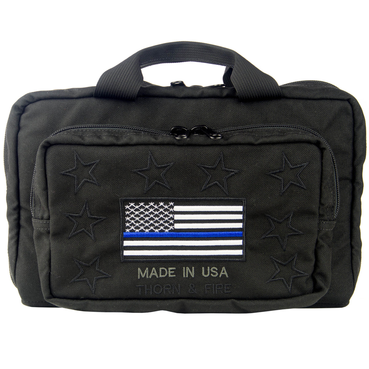 Thin Blue Line Pistol Bag – Thorn & Fire