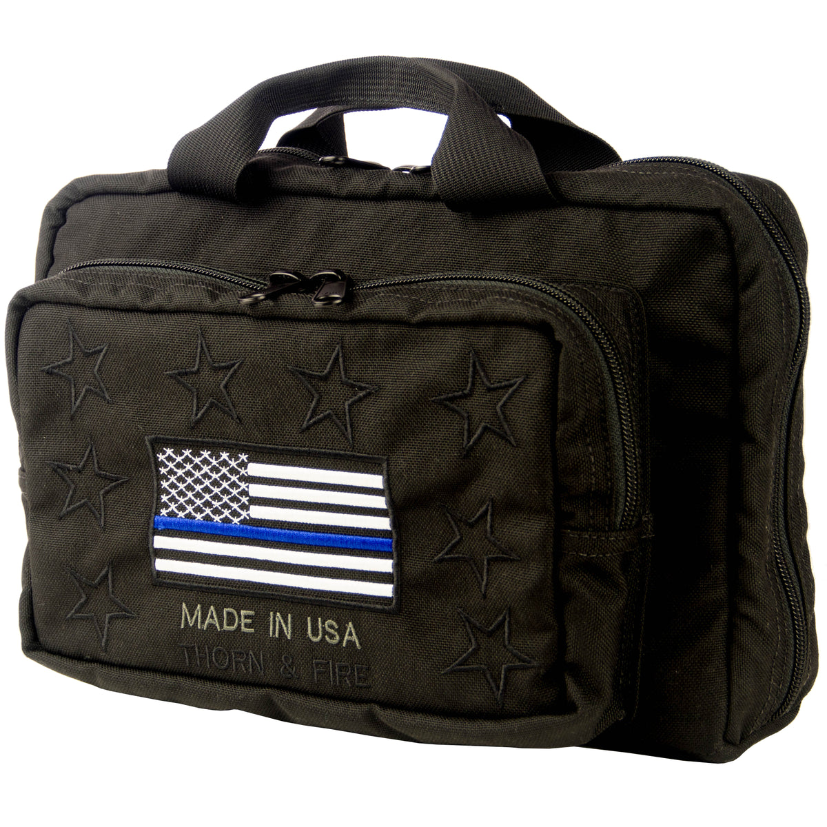 Thin Blue Line Pistol Bag – Thorn & Fire